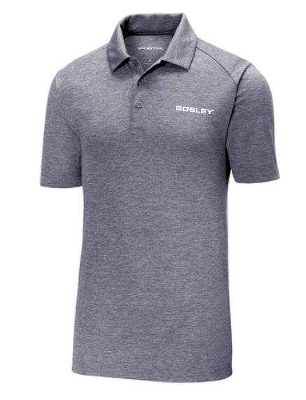 Bosley Men Strye Navy Heather - White Logo – Bosley Online Store